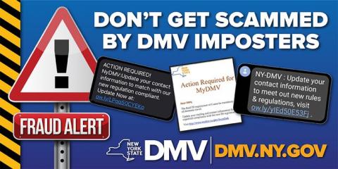 New York State DMV Phishing Text Message | Consumer Protection