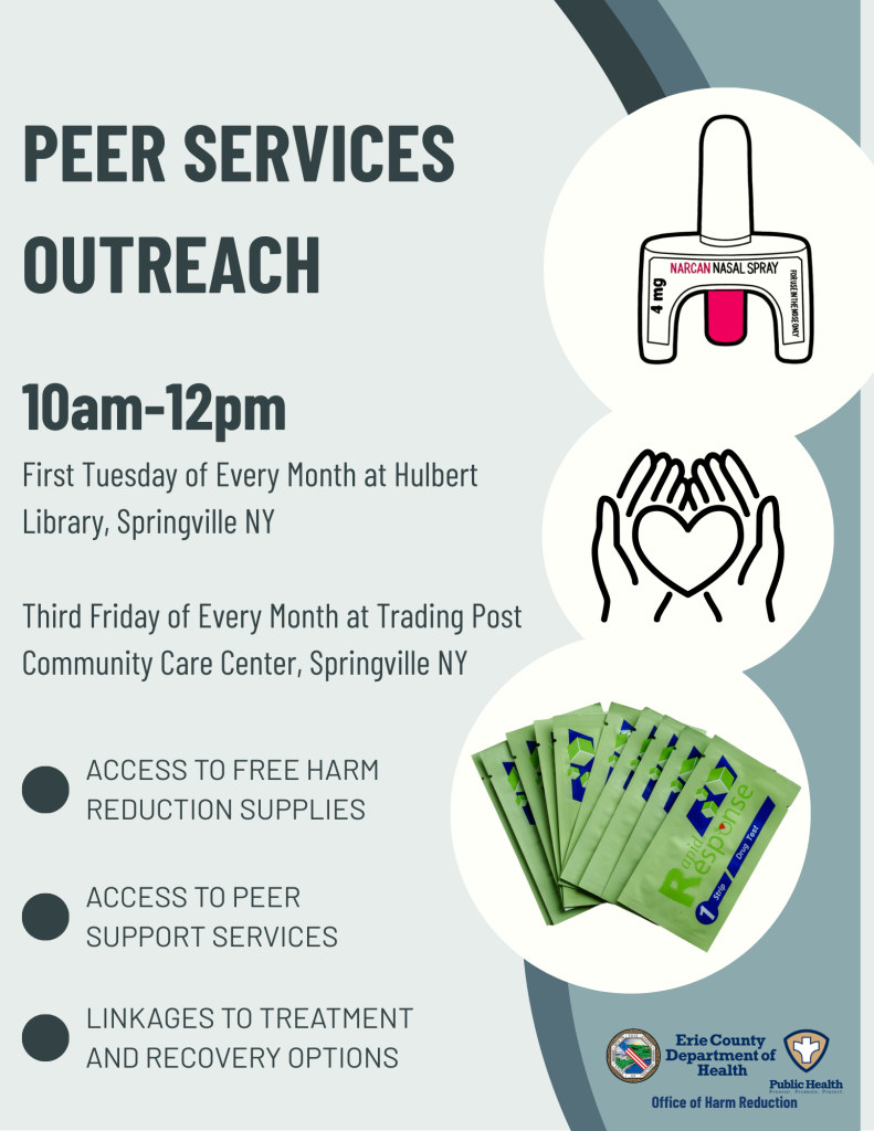 Peer Navigation & Treatment Support | Erie County Dept of Health