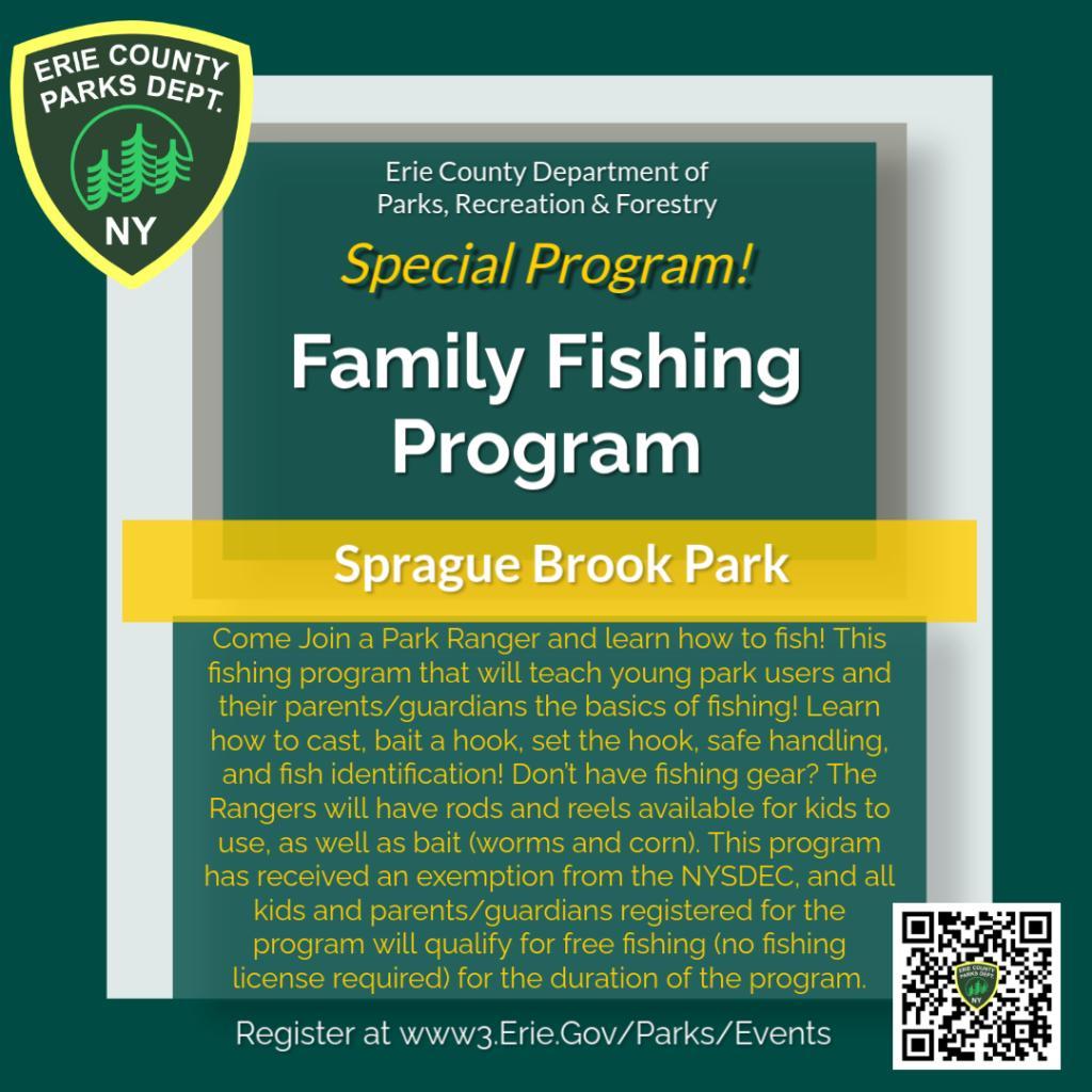 Family Fishing Program ~ Sprague Brook Park ~ | Parks, Recreation ...