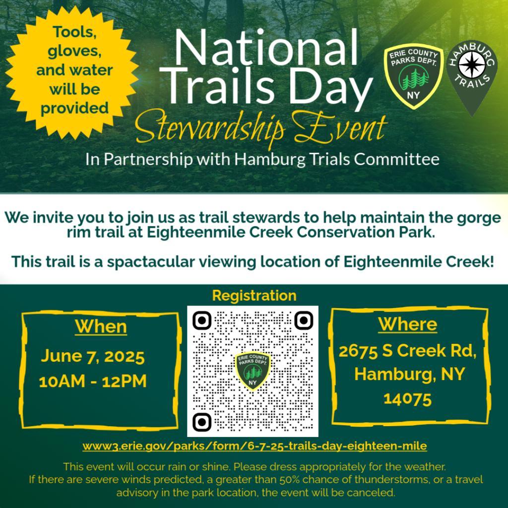 Eighteen Mile Creek Conservation Park Trail Stewardship Day | Parks ...